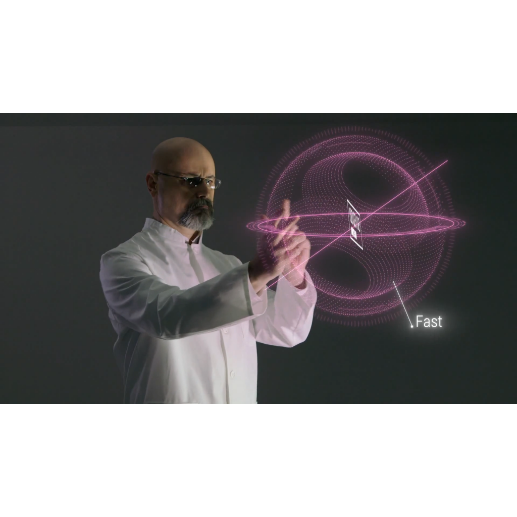 Scientist Examines a Hologram Orb - Animation Showcase